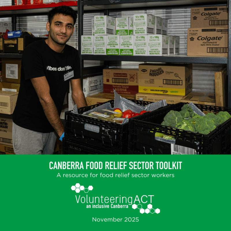 Food Relief - VolunteeringACT